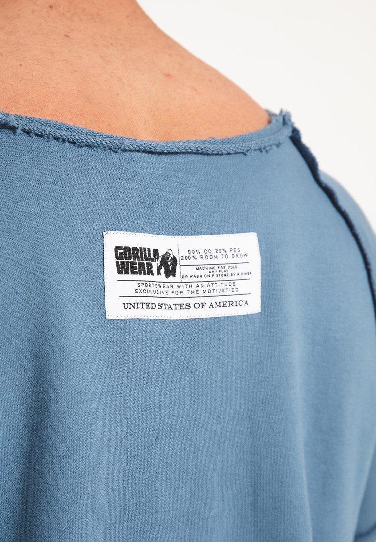 Classic Workout Top - Coronet Blue - S/M Gorilla Wear